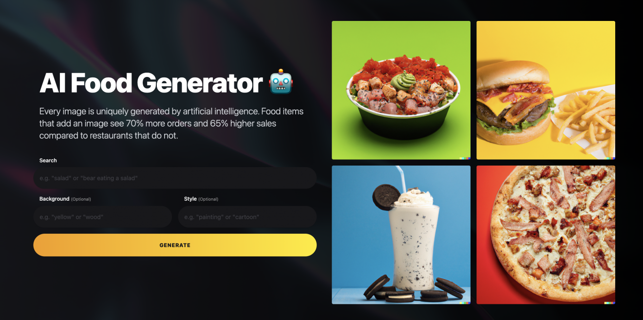 Generative AI Delivers Mouthwatering Food Photos For Menus, UberEats ...